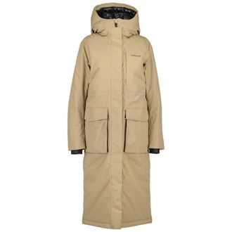 Didriksons 1913 Leya Womens Parka Long 3 - Damen Langmantel, Gr&ouml;&szlig;e:48, Farbe:wood