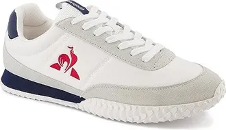 Le Coq Sportif Veloce II Tricolore Chaussures Homme Optical White/Dress Blue, 44 EU, Blanc Optique/Bleu - Robe, 44 EU