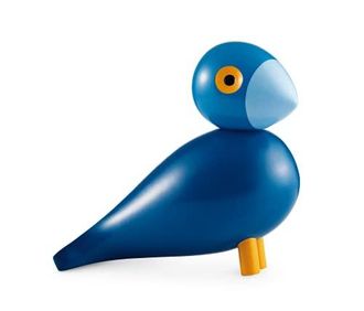 Kay Bojesen Kay Singvogel Figuren 15.5 cm Singv&ouml;gel Weihnachtsdekoration, blau