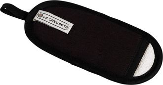 LE CREUSET Le Creuset Griffüberzug - Ideal für Pfannen mit Gusseisengriff, Einheitsgröße, Schwarz, Baumwoll-Canvas, 95001400000000