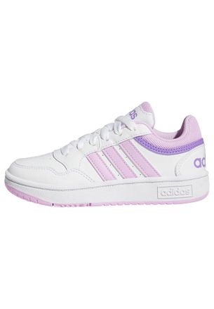 adidas Unisex Kinder Hoops Shoes, Cloud White/Lilac/Violet Fusion, 37 1/3 EU