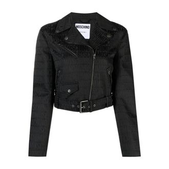 Moschino Damen, Jacken, Schwarzk, SGr&ouml;&szlig;e