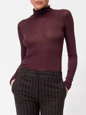 Twinset Top Damen Farbe Weinrot