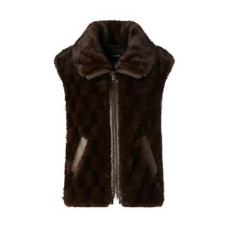 Pinko Chaleco Glossinia - - Jackets - Damen - Braun - M