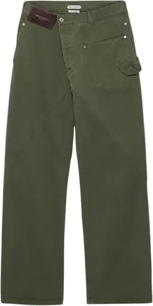 J.W.Anderson Homme, Jeans, Vert, Taille: W34 Twisted Workwear Jeans