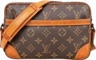 Louis Vuitton Crossbody Bags - Louis Vuitton Canvas Monogram Trocadero 23 Crossbo - Gr. unisize - in Braun - f&uuml;r Damen