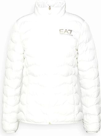Emporio Armani Emporio Armani Ea7, Femme, Vestes, Blanc, Taille: 40 FR Giubbotto