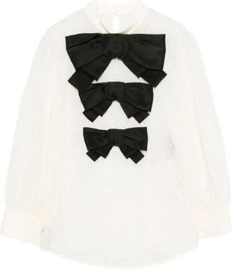 Valentino Garavani Femme, Blouses et Chemises, Blanc, Taille: 34 FR Top