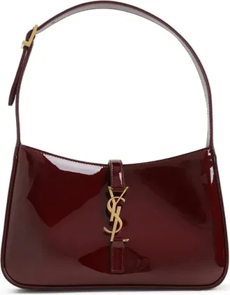 Saint Laurent Hobo Bags - Shoulder Bag In Red Patent Leather - Gr. unisize - in Rot - f&uuml;r Damen