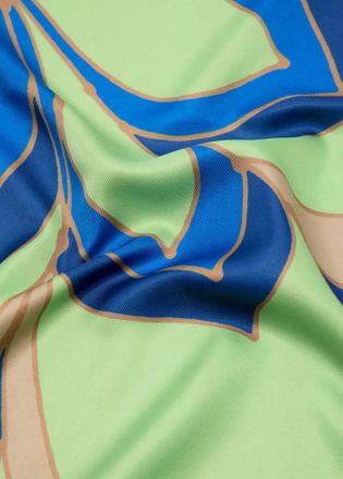 Mango Foulard modena bleu - Femme - Taille unique - MANGO