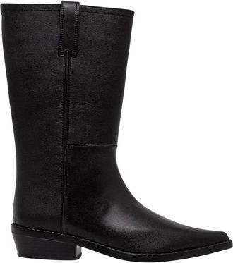Michael Kors Femme, Chaussures, Noir, Taille: 35 EU Farren Flat Boot