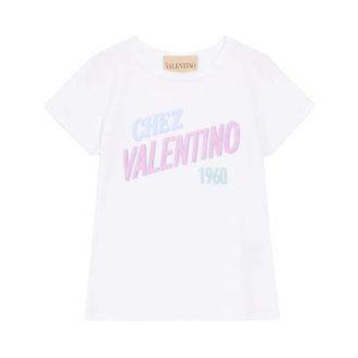 Valentino Chez 1960 T-Shirt - - Tops - Damen - Wei&szlig; - M