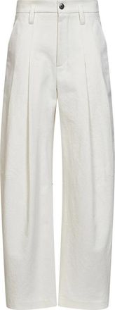Brunello Cucinelli Weite Hosen - - Trousers - Damen - Wei&szlig; - L