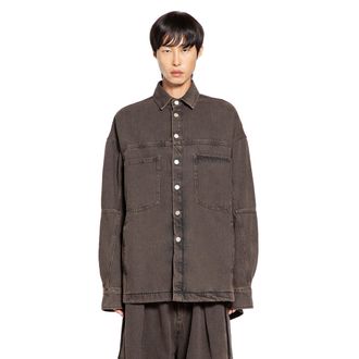 Andrea Ya'aqov Oversized Denim Shirt