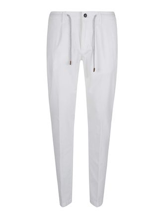 Eleventy Pantalons D&eacute;contract&eacute;s - Blanc