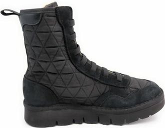 Panchic Confortable Y ÉLÉGANTZAPATILLA ABUTINADA Femme P05 Combat Noir Talla Numeric_37