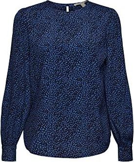 Esprit 992EE1F341 Blouse, 404/NAVY 5, XS Femme
