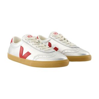 Veja Womens Volley Sneaker White Calfskin