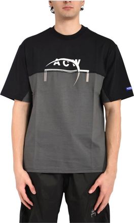 A-Cold-Wall* A-Cold-Wall, Homme, Tops, Noir, Taille: 2XL Logo T-Shirt