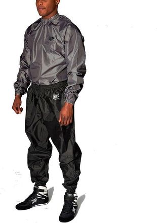 LEONE 1947 Saunaanzug, Schwarz, S/M, AB295