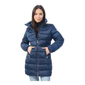Yes-Zee YES Zee, Femme, Manteaux, Bleu, Taille: 46 FR Manteau Bleu Hiver