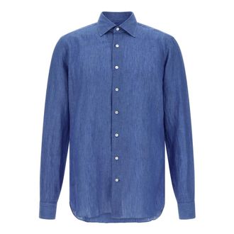 Borriello Homme, Chemises, Bleu, Taille: L Nigel Shirt