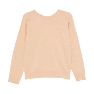 Maison Margiela Crew Neck Raglan Sweater - - Knitwear - Damen - Braun - L