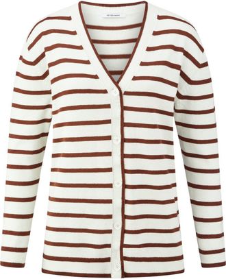 Peter Hahn Strickjacke Peter Hahn weiss