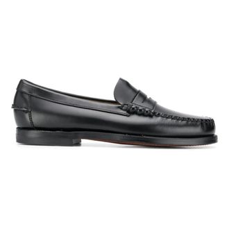 Sebago Homme, Chaussures, Noir, Taille: 39 1/2 EU Style Classique Chaussures Bateau Homme