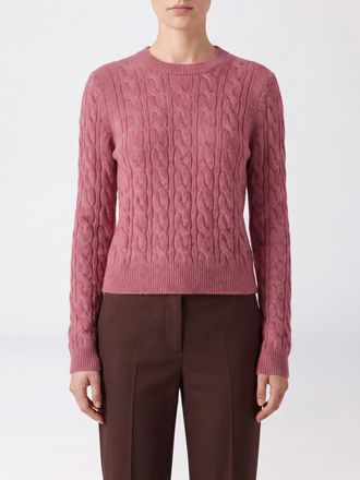 Michael Kors Schmal geschnittener Pullover mit Rundhalsausschnitt aus Alpakawollmischung und gesticktem Logo