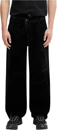 Andersson Bell Crossover Carpenter Wide-Leg - Homme - Jeans - Noir - Taille: W34
