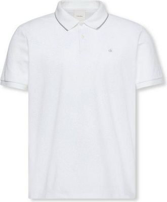Calvin Klein Poloshirt SS RFND PQ TPPD CLSS Mit Rundhalsausschnitt
