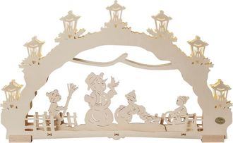 Saico Lichterbogen-3-D-LED Schneemann