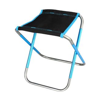 Aboofan Kompakter Faltbarer Hocker für Unterwegs Robuster Kleiner Klappstuhl aus Hochwertigem Material Tragbar und Platzsparend für Camping Angeln Strand Pick