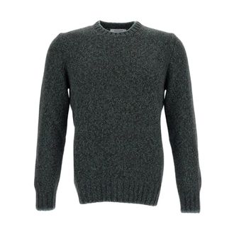 Gran Sasso Rundhals-Strickpullover - - Knitwear - Herren - Gr&uuml;n - XL