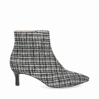 Peter Kaiser Damen - Stiefeletten 75333 in schwarz Textil