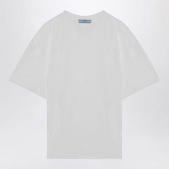 Prada Wei&szlig;es Baumwoll-T-Shirt