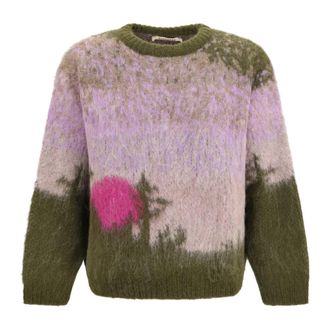 Baziszt Huanuco Pullover - - Knitwear - Damen - Rosa - L