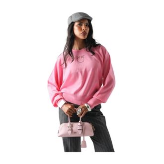 Pinko Pinko, Femme, Pulls, Rose, Taille: 38 FR Lanzarote Pull