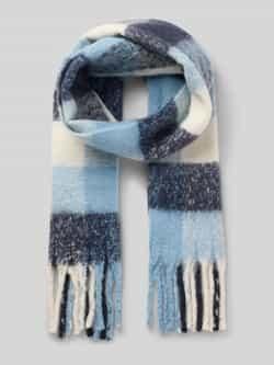 Knowledge Cotton Apparel Schal mit Fransen