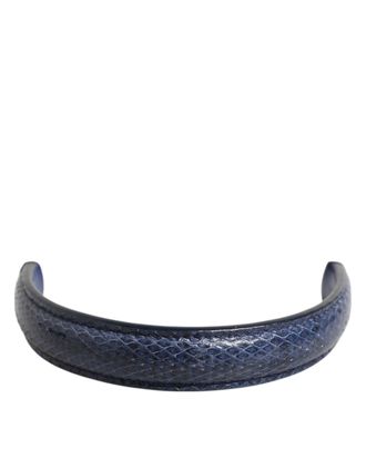Dolce & Gabbana Ayers Leather Handle Shoulder Bag Strap - Blue