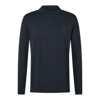 Baldessarini Herren Rollkragenpullover in Unifarben - - Tops - Herren - Blau - L