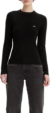 Levi's Crew Rib Sweater Sweat-shirt Femme, Caviar, XXS