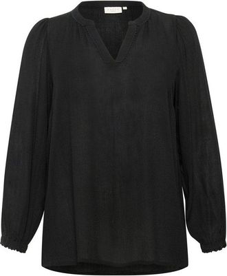 Kaffe Curve Langarmbluse Langarm-Bluse KCnoah Große Größen
