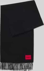HUGO BOSS Schal aus Woll-Mix Modell JUSTER