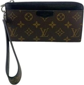 Louis Vuitton Portefeuille long (bi-pli) Pre-owned - Femme - Pre-owned - Brun - Taille: ONE Size