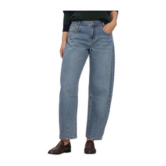 MY ESSENTIAL WARDROBE Barrel Jeans - - Jeans - Damen - Blau - W30