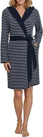 Schiesser Femme 95 Cm Peignoir, Bleu nuit (804), 38 EU