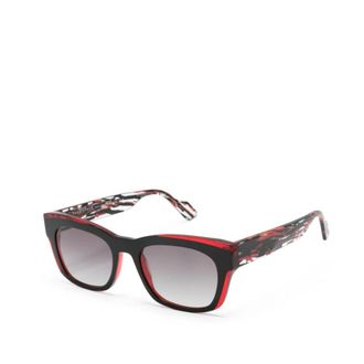 Face &agrave; Face Schwarze Sonnenbrille mit Originalzubeh&ouml;r - - Accessories - Herren - Schwarzk - 53 MM