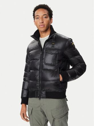 Blauer Daunenjacke Robert 26WBLUC03138 Schwarz Regular Fit